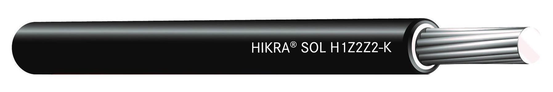 Solar cable HIKRA SOL 6mm2 Black 100m 1500V EN50618 – Alohasolar.de